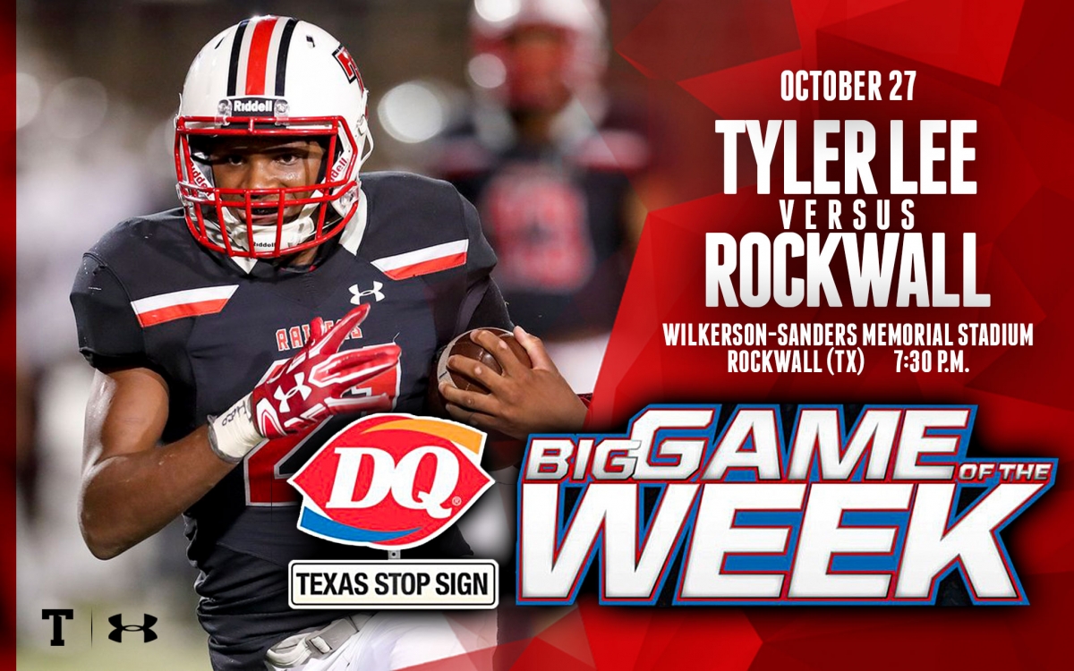 Tyler Lee Football DQ Big Game graphic – cates.design